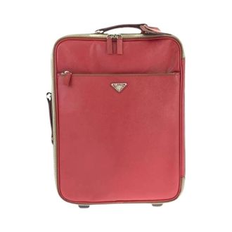 Prada unisex, Pre-owned, Rouge, Taille: ONE Size Pre-owned Cuir sacs-prada