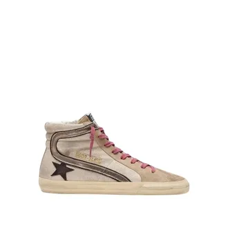 Golden Goose Baskets montantes Slide - Femme - Chaussures - Beige - Taille: 38 EU