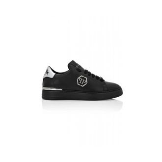 Philipp Plein Homme, Chaussures, Noir, Taille: 40 EU Lo-Top Baskets Hexagon