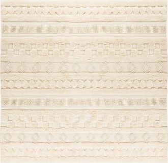 Kayoom Hochflor Teppich Bohist 125 beige