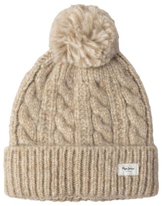 Pepe Jeans London Damen Fiona Hat Verschluss, Beige (Austernwei&szlig;), Einheitsgr&ouml;&szlig;e