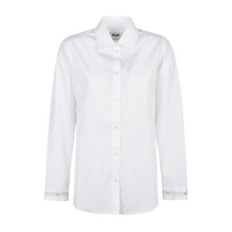 Msgm Msgm - Chemises - Femme - Blouses et Chemises - Blanc - Taille: 42 FR