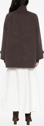 Brunello Cucinelli Womens Double-Breasted Buttoned Coat Aw25 W