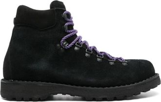 Diemme Schwarze Wildleder Schn&uuml;rstiefeletten - - Shoes - Herren - Schwarzk - 42 1/2 EU