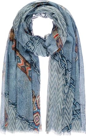 Passigatti Tuch Schal Jeansoptik