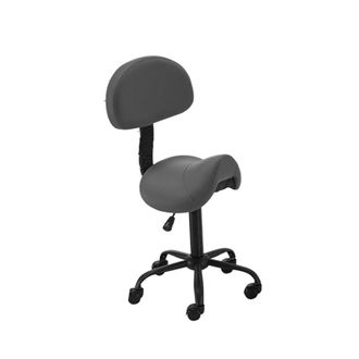 Generic Ergonomischer Sattelhocker, drehbarer und h&ouml;henverstellbarer Arbeitsstuhl, Sattelstuhl aus PU-Leder, geeignet for Massage, Sch&ouml;nheitssalons, Spas und 