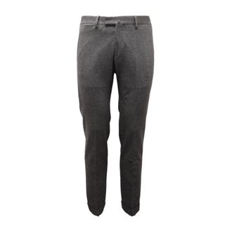 BRIGLIA 1949 Schmale Graue Jerseyhose - - Trousers - Herren - Grau - S