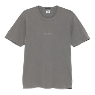 C.P. Company Smoked Pearl T-Shirt - - Tops - Herren - Grau - S
