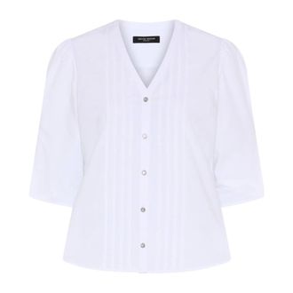 Bruuns Bazaar ChelyoBBVencai Shirt - Femme - Blouses et Chemises - Blanc - Taille: 40 FR