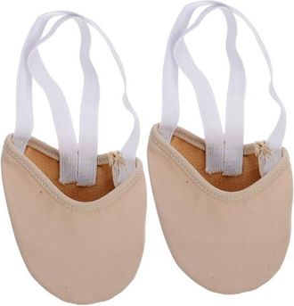 Garneck Chaussettes Antid&eacute;rapantes de Danse Invisibles pour Femmes et Filles XS Respirantes et &Eacute;lastiques pour Ballet Yoga et Pilates Couleur Chair