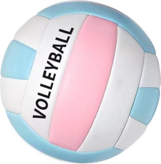 Generico Beachvolea - Trainingsball f&uuml;r Jugendliche | Flexibler und verschlei&szlig;fester Volleyballball f&uuml;r den Sport von Trainingsausr&uuml;stung, Schulen, Parks, Les 
