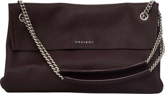 Orciani Sac port&eacute; &eacute;paule &agrave; fermeture magn&eacute;tique - Femme - Sacs - Brun - Taille: ONE Size