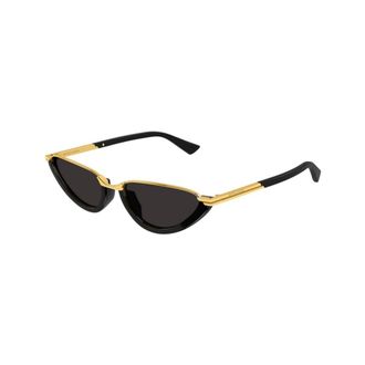 Bottega Veneta Cat Eye Sonnenbrille - - Accessories - unisex - Schwarzk - 56 MM