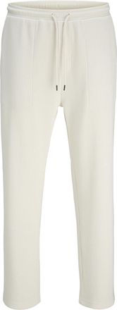 Jack & Jones JACK&JONES Herren JPSTKANE JJRICK Plisse Sweat Pants LN Jogginghose, Antique White, 36-41