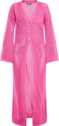Mymo Strickjacke Frauen Rosa