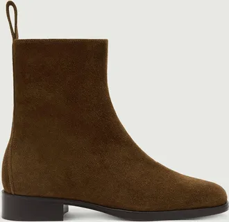 SOEUR BOTTINES WEST MARRON/VERT