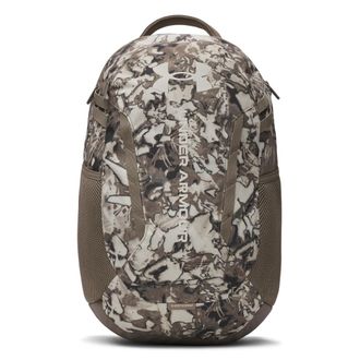 Under Armour Herren Damen Unisex Rucksack Tagesrucksack Hustle 6.0, Farbe:Beige, Artikel:-200 taupe dusk/summit white
