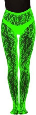 Generic Bas r&eacute;sille phosphorescents 2026 avec motif ray&eacute; lumineux transparent pour femme (2), beige, Taille unique