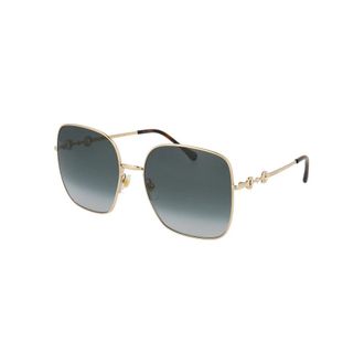 Gucci Oversize Sonnenbrille mit quadratischem Rahmen - - Accessories - Damen - Gelb - 61 MM