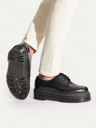 Dr. Martens Schn&uuml;rstiefel Dr. Martens 1461 Quad 25567001 Schwarz