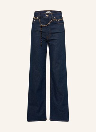 Maje Wide Leg Jeans blau