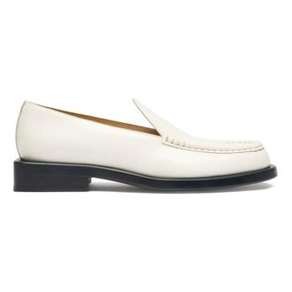 Jacquemus Homme, Chaussures, Blanc, Taille: 41 EU Chaussures plates en noir et blanc