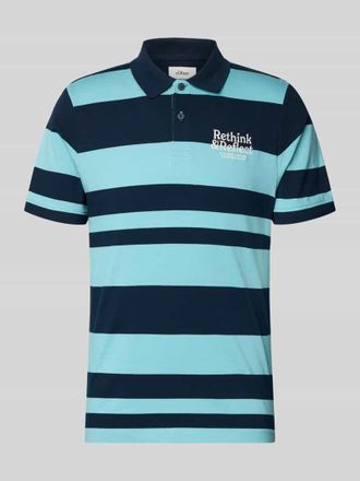 s.Oliver Red Label Regular Fit Poloshirt aus reiner Baumwolle