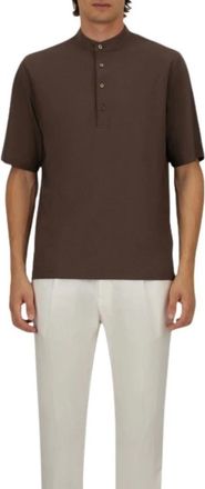Herno Homme, Tops, Brun, Taille: L Polo