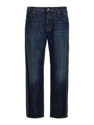 Dolce & Gabbana Jean Droit - Bleu