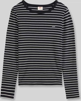 Levi's Slim Fit Langarmshirt aus Baumwoll-Mix Modell HAYES