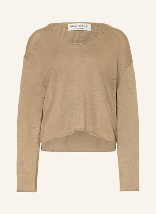 Marc O'Polo Marc Opolo Pullover Mit Leinen beige