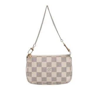 Louis Vuitton Mini Pochette Accessoires Pre-owned - Femme - Pre-owned - Blanc - Taille: ONE Size