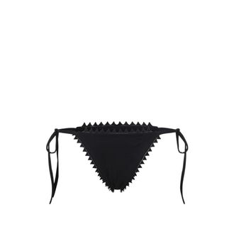 Jacquemus Picot Bikinihose - - Swimwear - Damen - Schwarzk - XS