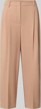 Luisa Cerano Straight Fit Hose mit Viskose-Anteil in verk&uuml;rzter Passform
