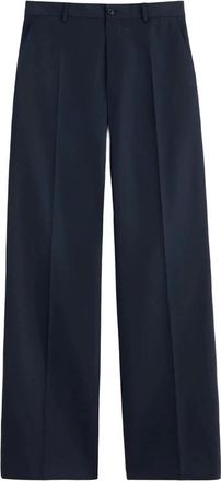 Maison Margiela Pantalon en laine Four Stitches - Femme - Pantalons - Gris - Taille: 36 FR