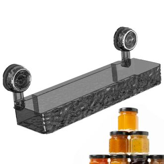 Generic Saugnapf Lagerst&auml;nder - rechteckiges Organisationsregal, kein Bohrhalter | Badezimmer Dusche Arbeitsplatte Veranstalter f&uuml;r Toilettenartikel Schw&auml;mme 