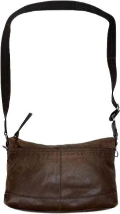 Coach Sac bandouli&egrave;re Sufflette Signature Pre-owned - Femme - Pre-owned - Brun - Taille: ONE Size
