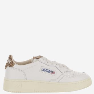 Autry Womens Sneakers Medalist Low White Leather Trainers