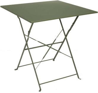 The Home Deco Factory Table Repas Pliante Palerme Kaki 70x70x71cm