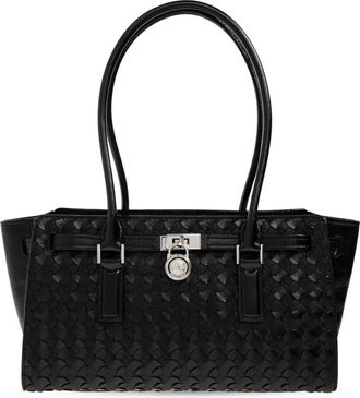 Michael Kors Femme, Sacs, Noir, Taille: ONE Size Hamilton Moderne Shoulder Bag