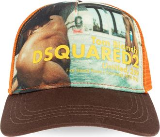 Dsquared2 Homme, Accessoires, Multicolore, Taille: ONE Size Casquette de baseball Tom Bianchi