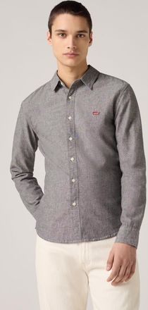 Levi's Chemise Coupe Slim Battery Housemark - Homme - Gris / Black Agate - 2XL