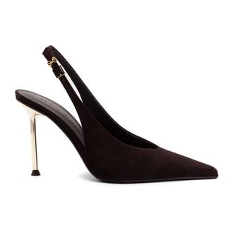 Sergio Levantesi Petra67 Slingback - Femme - Chaussures - Brun - Taille: 40 EU