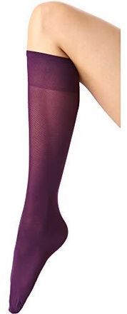 Merry Style Chaussettes Collant Mi-Bas Femme MSSST8001 (Violet, Taille unique)