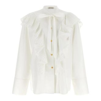 Alberta Ferretti Hemden - - Blouses & Shirts - Damen - Wei&szlig; - XS