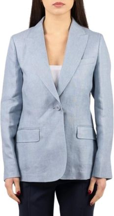 Max Mara Femme, Vestes, Bleu, Taille: 38 FR Wkdlamine Blazer
