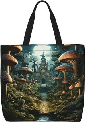 Generic Fourr&eacute; Sac A Main Femmes L&eacute;ger Sacs De Courses Grand Sac Fourre-Tout Pour Shopping Travail Voyage