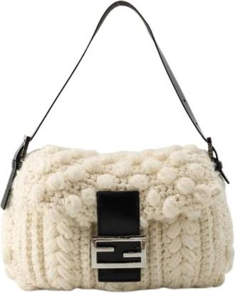 Fendi Sac bandouli&egrave;re vintage Pre-owned - Femme - Pre-owned - Beige - Taille: ONE Size