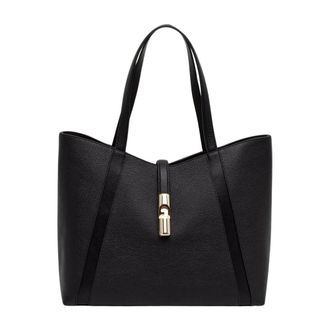 Furla Goccia L Hobo - Femme - Sacs - Noir - Taille: ONE Size