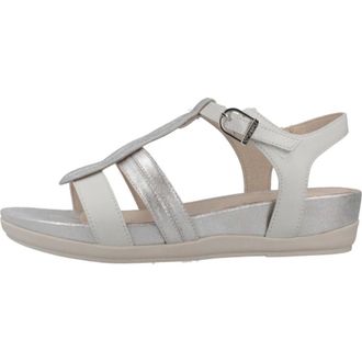 Stonefly Stonefly, Femme, Chaussures, Blanc, Taille: 40 EU Compens&eacute;es en Veau Lamin&eacute;